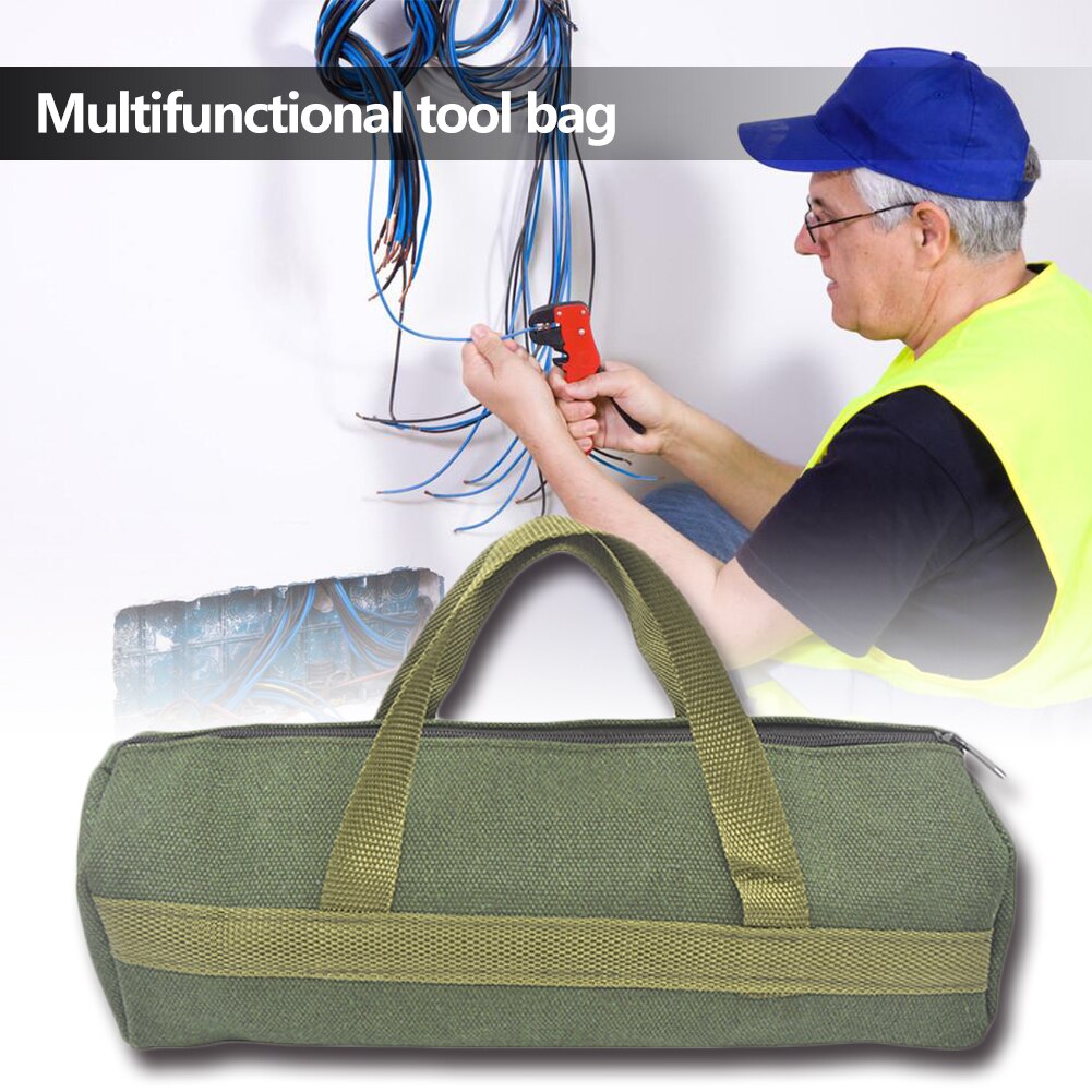 Multi-functional Canvas Tool Bag Hardware Handbag ... – Grandado