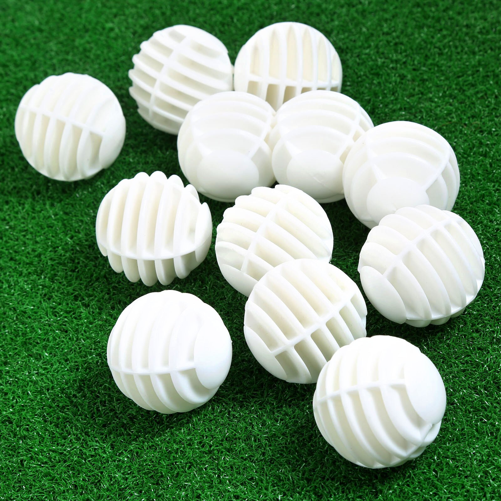 12PCS Plastic Hollow Practice Golf Balls Golfer Sw... – Grandado