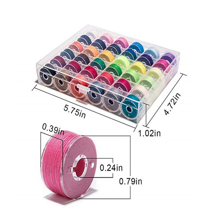 KOKNIT-Kit de bobinas de hilo de coser, Kit de hil... – Grandado