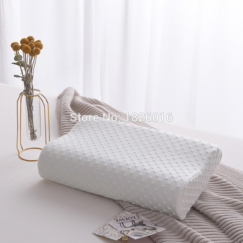 60x40cm Adult Slow Rebound Memory Foam Pillow Cerv... – Grandado