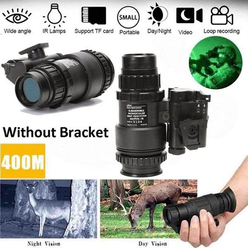 PVS-18 Infrared Helmet HD Digital Wear Infrared Ni... – Grandado