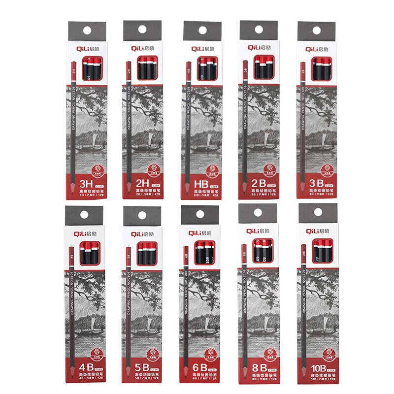 Sketch Pencil Art 2B Pencil Student Painting 34567... – Grandado