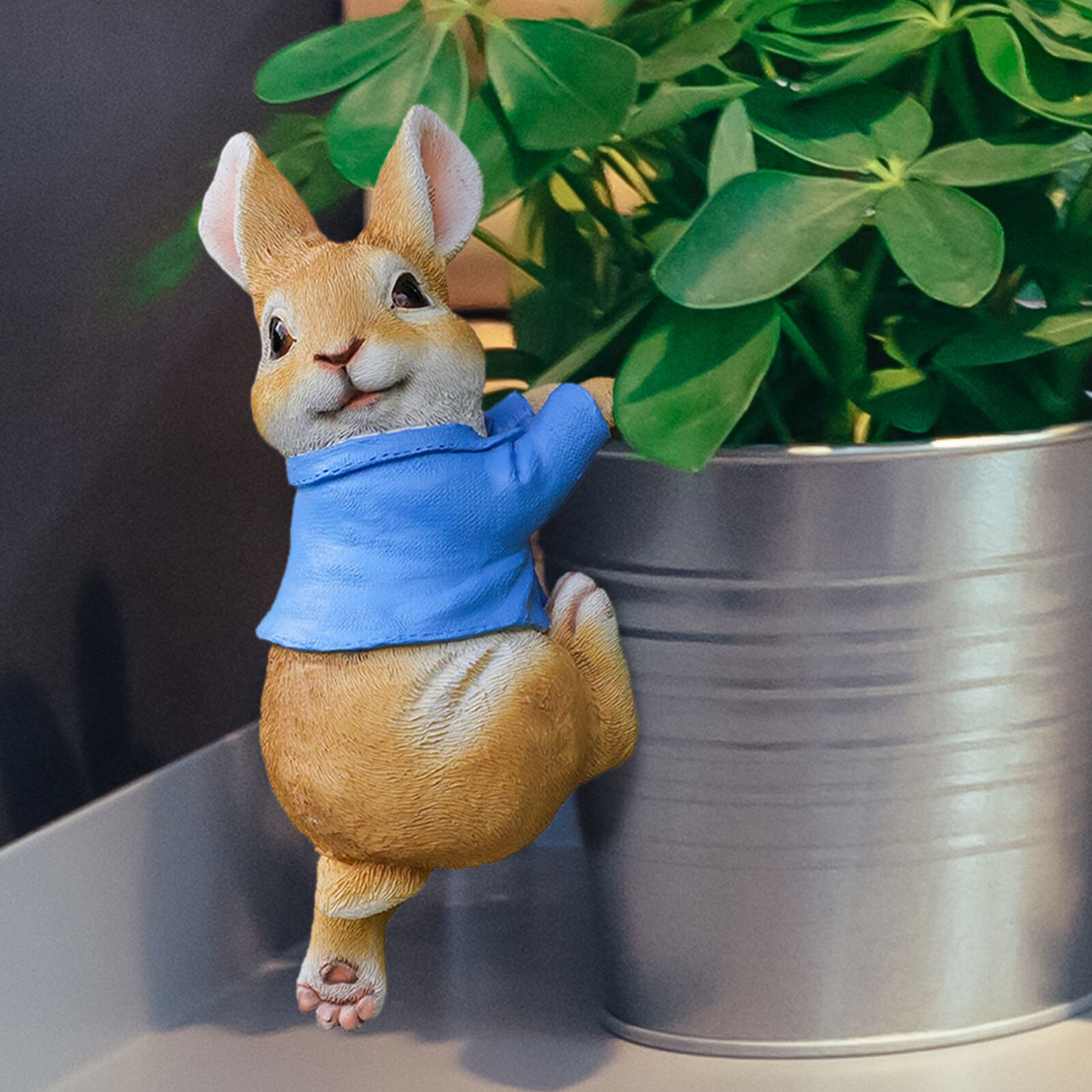 Grappig Konijn Standbeeld Schattige Bunny Sculptuu... – Vicedeal