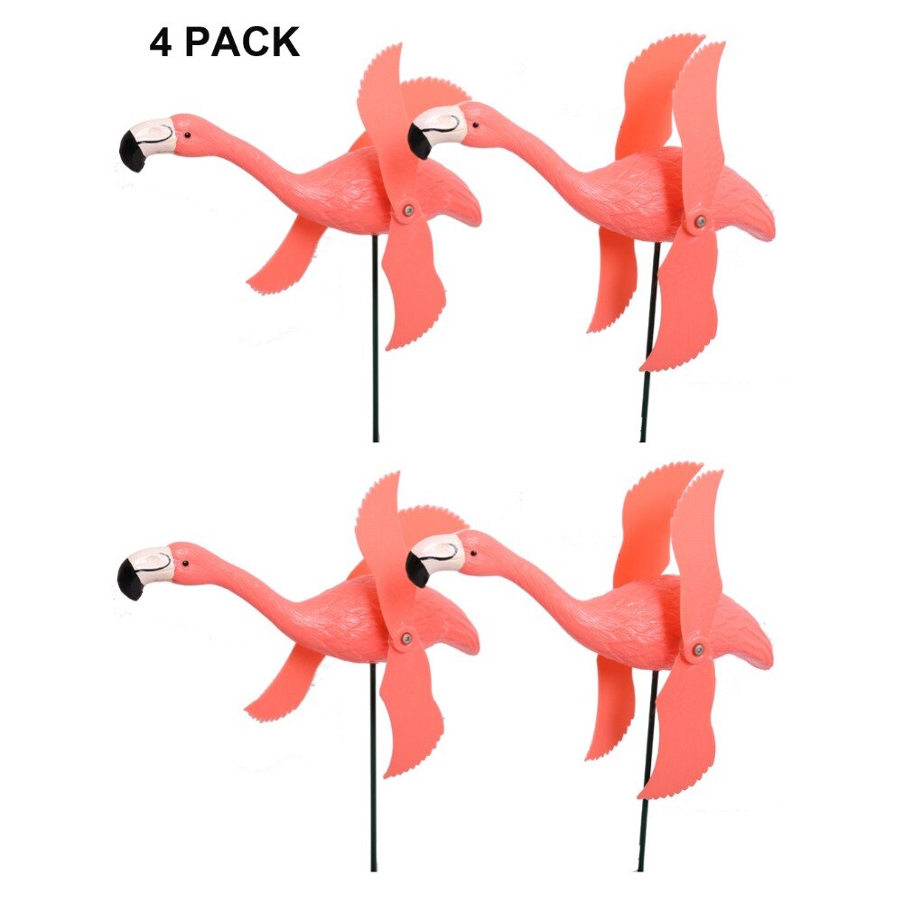 Pink Flamingo Windmill Wind Spinner Whirligig for ... – Grandado