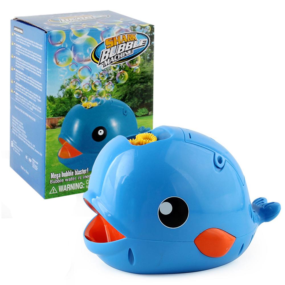Electric Bubble Machine Automatic Cartoon Blue Wha... – Vicedeal