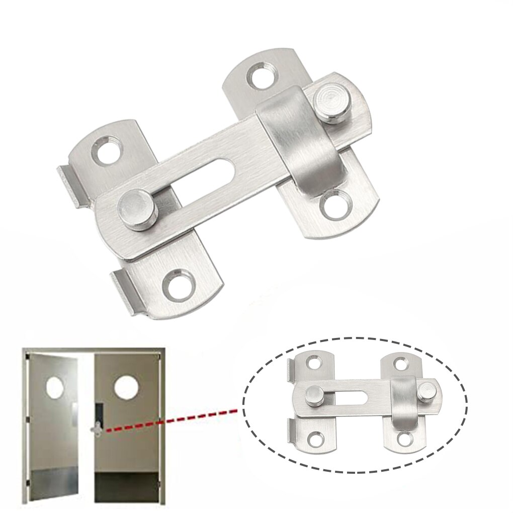 Door Latch Stainless Steel Gate Sliding Lock House... – Vicedeal