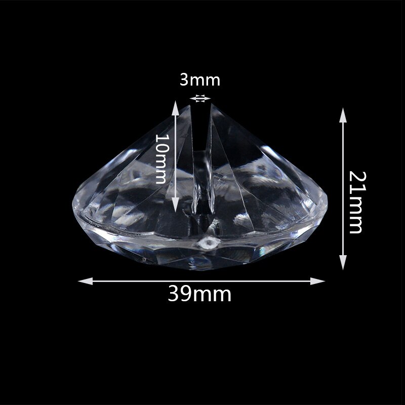 5pcs Crystal Diamond Number Card Holder Business P... – Grandado