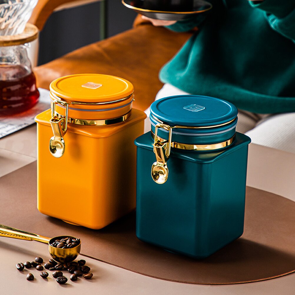 Coffee Bean Container Coffee Bean Can Coffee Bean ... – Grandado