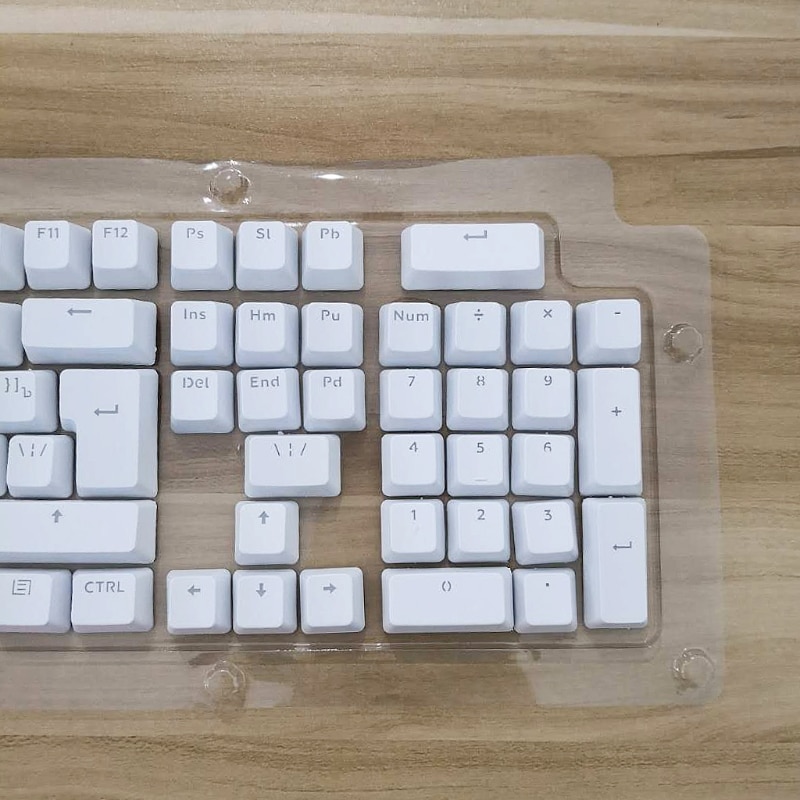 104 Keycaps Russian Translucent Backlight Keycaps ... – Vicedeal