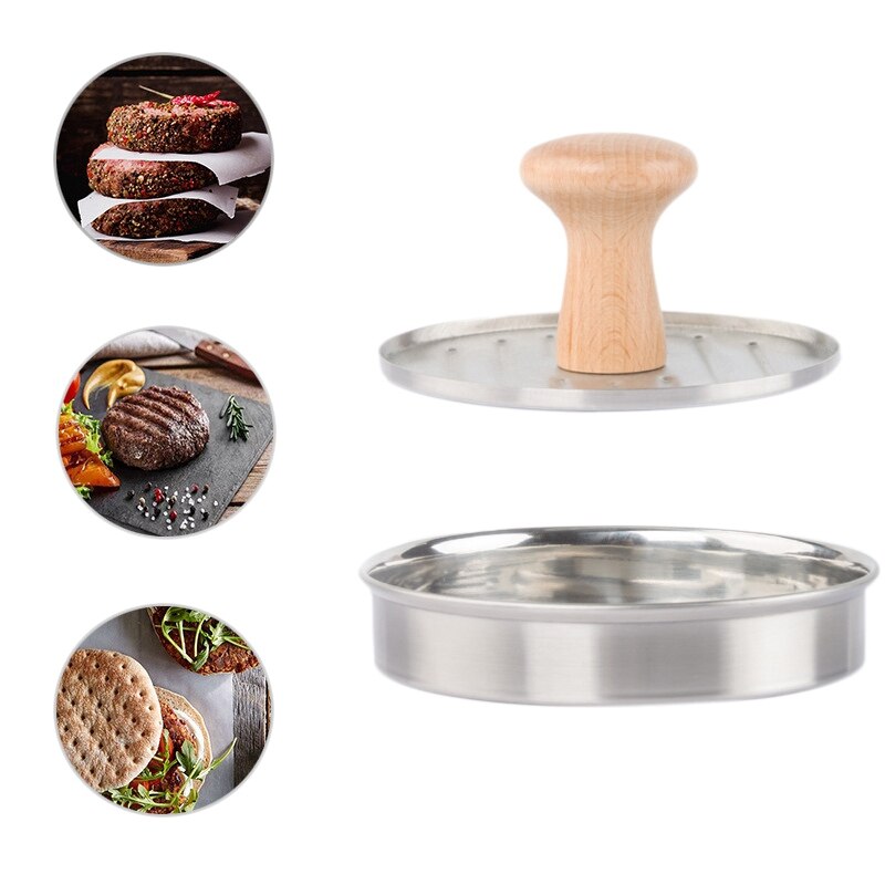 Meatloaf Mold Burger Pressure Mold Stainless Steel... – Grandado