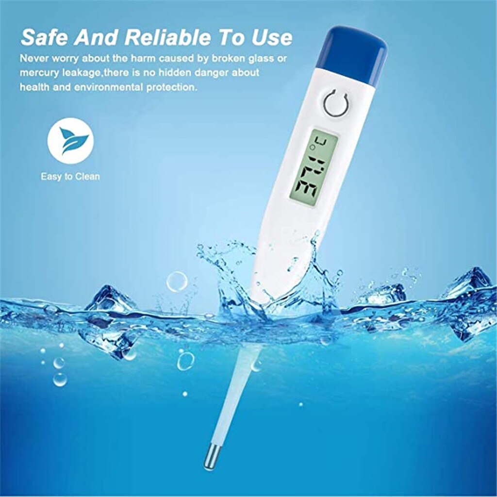Soft Child Adult Body Digital LCD Thermometer Temp... – Grandado