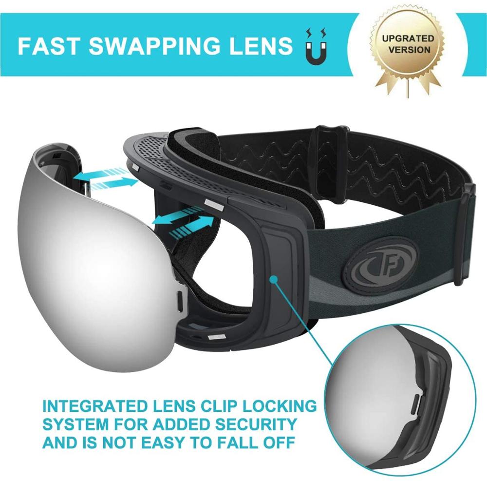 findway brand Snowboard Ski Goggles Magnet Interch... – Grandado