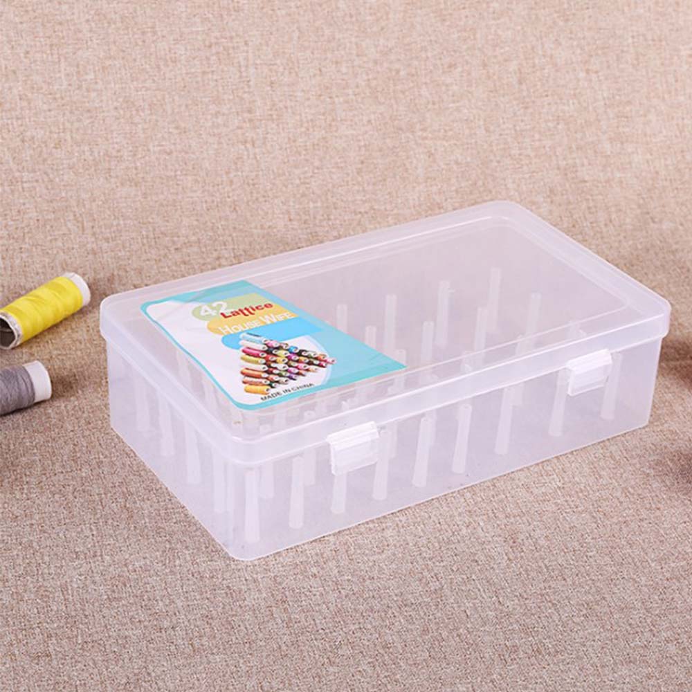 Sewing Thread Storage Box Can Hold 42 Pieces Spool... – Grandado