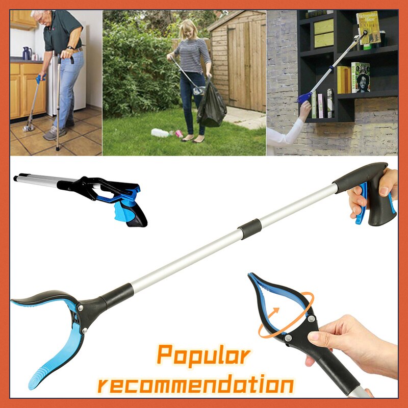 Foldable Litter Reachers Pickers Pick Up Tools Gri... – Grandado