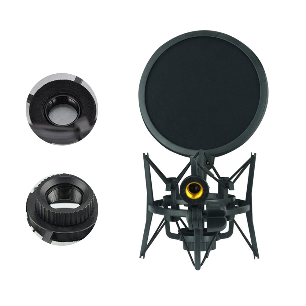 SH100 Shock Mount Microphone Clip Studio Recording... – Grandado