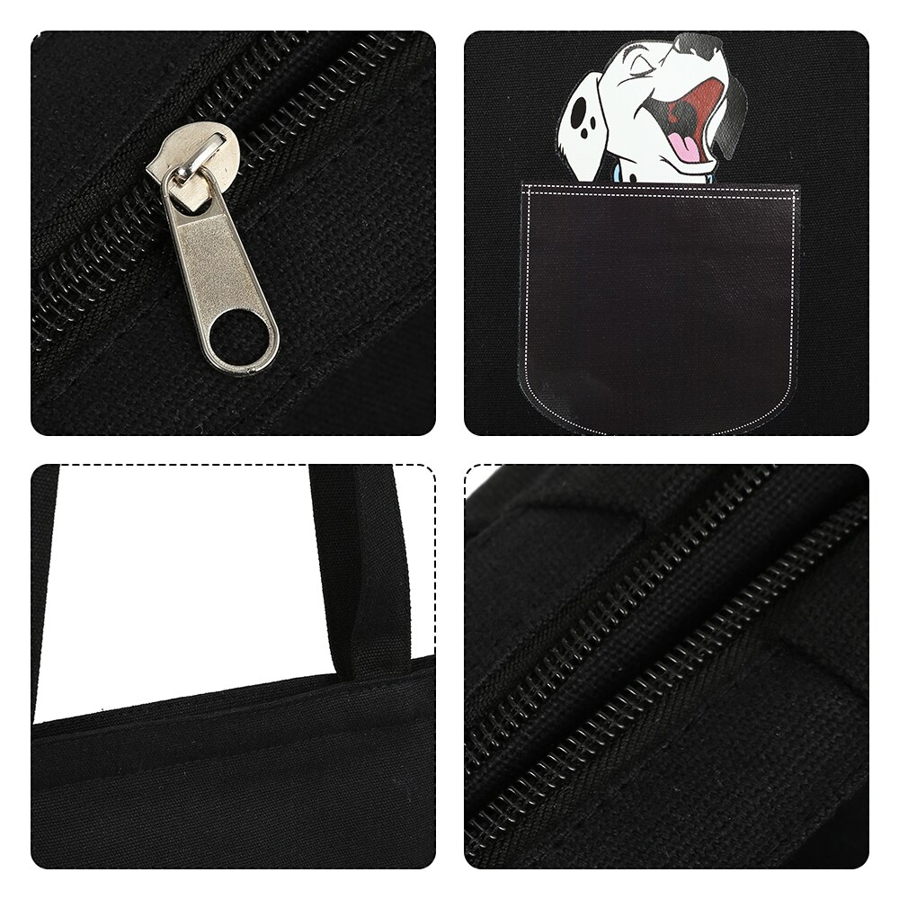 Canvas Draagtas Voor Vrouwen Doek Cartoon Wit Cros... – Grandado