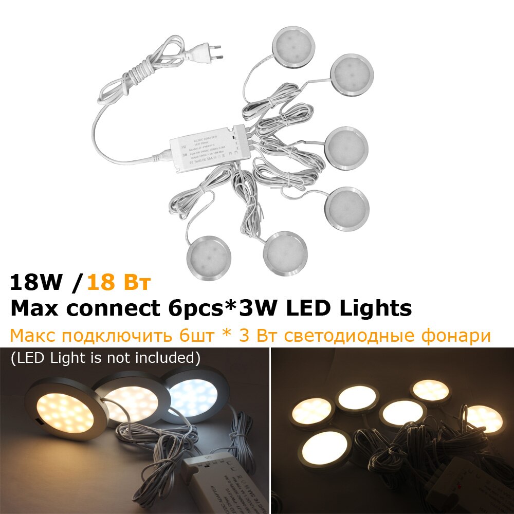 DC12V Lighting Transformers 1.5A 18W 100-240V LED ... – Grandado