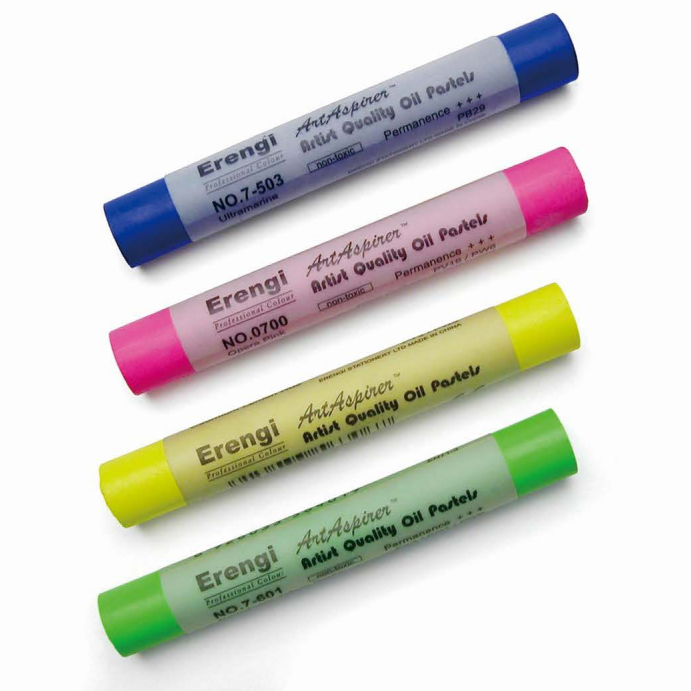 Erengi Top Level Round Shaped Crayons For Artist S... – Grandado