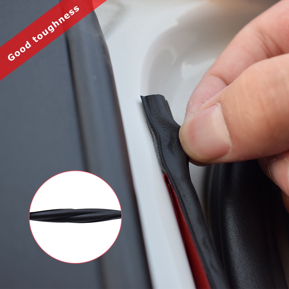 Seal Strip Sticker B Shape Type 5M Car Door Edge W... – Grandado