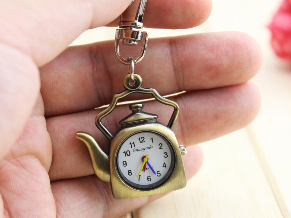 sales Vintage bronze jewelry kettle quartz pocket ... – Vicedeal