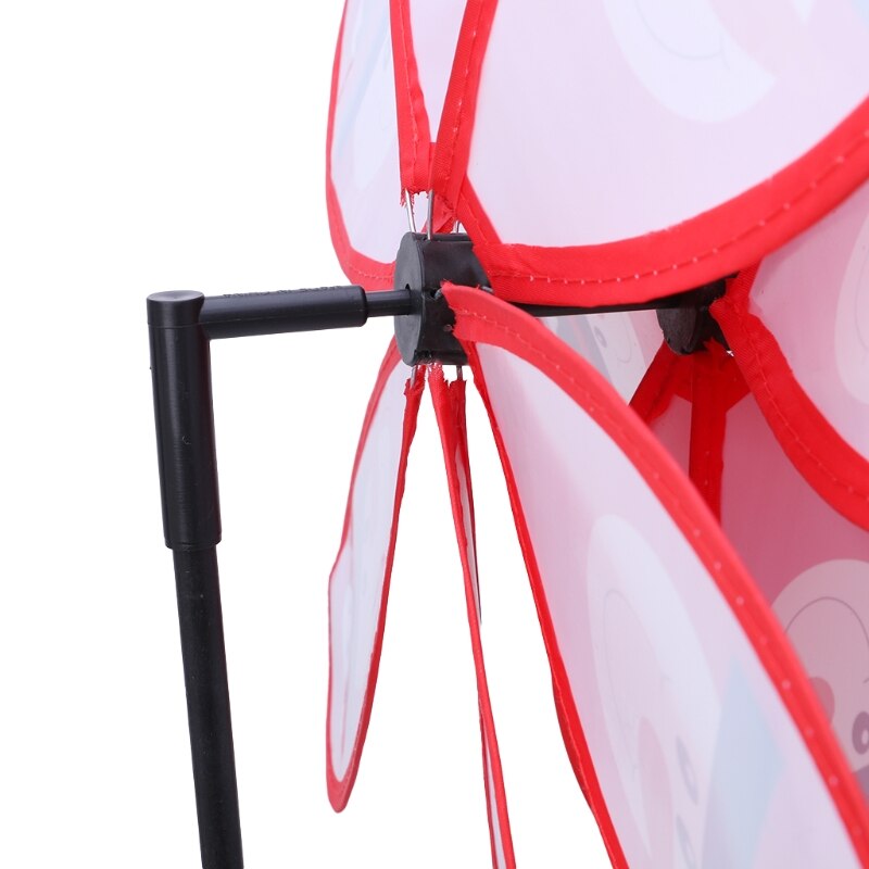 Double Layer Santa Claus Windmill Wind Spinner Whi... – Grandado