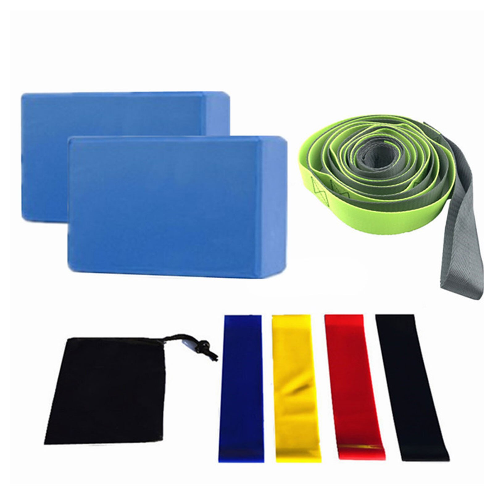 8pcs Block Strap Home Fitness Pilates Non-Slip Str... – Grandado