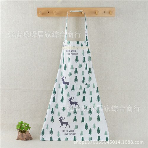 HMS Adult Cotton Linen Apron Kitchen Wear Large Po... – Vicedeal