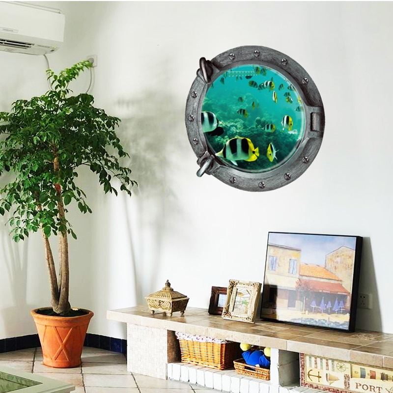 Underwater World 3d small fish wall sticker for ho... – Grandado