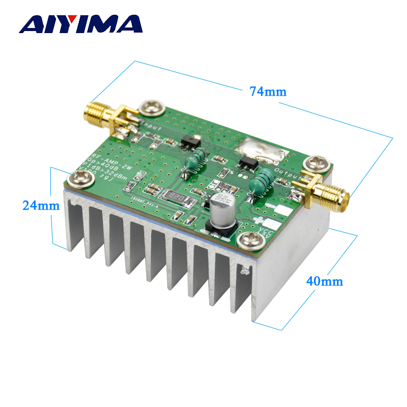 AIYIMA 42dB 1-600MHz 2W Class A Linear Amplifier B... – Grandado