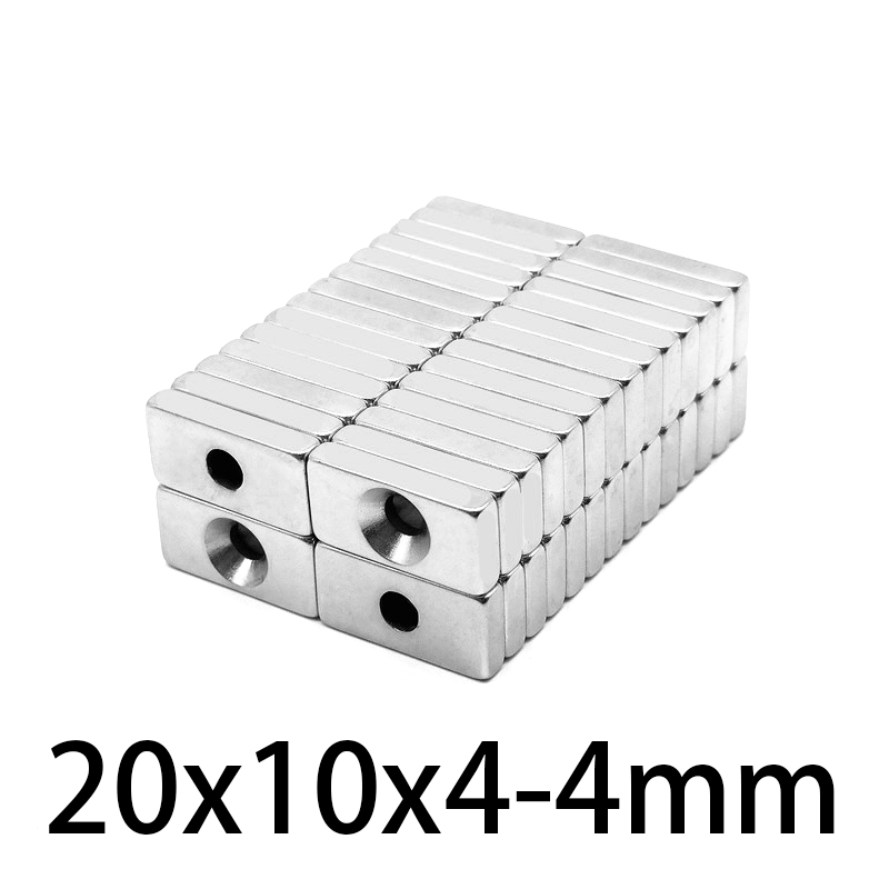 2-50Pcs 20x10x4-4mm Strong Quadrate Neodymium Magn... – Grandado