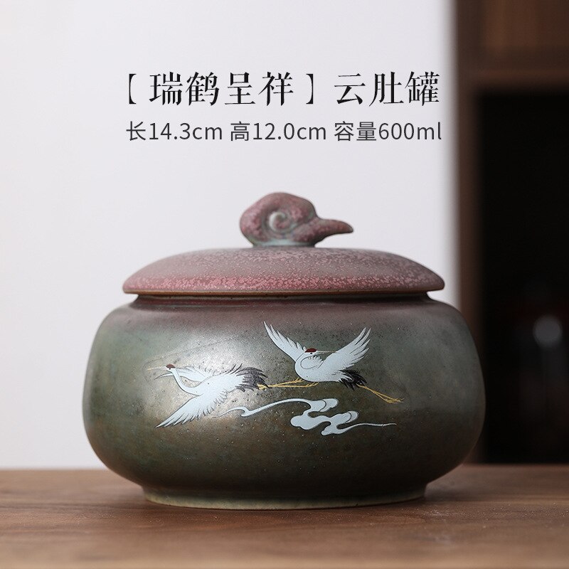 Tea Containers Kiln Baked Colorful Handmade Vintag... – Grandado