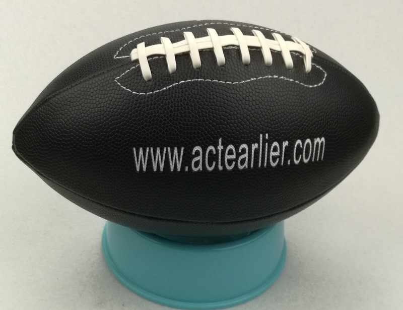 Rugby Sports Official Size 6 Black Color American ... – Grandado