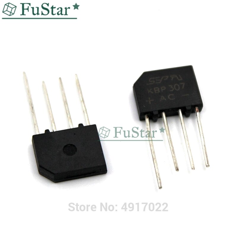 20PCS 3A 1000V KBP307 Diode Bridge Rectifier kbp30... – Grandado