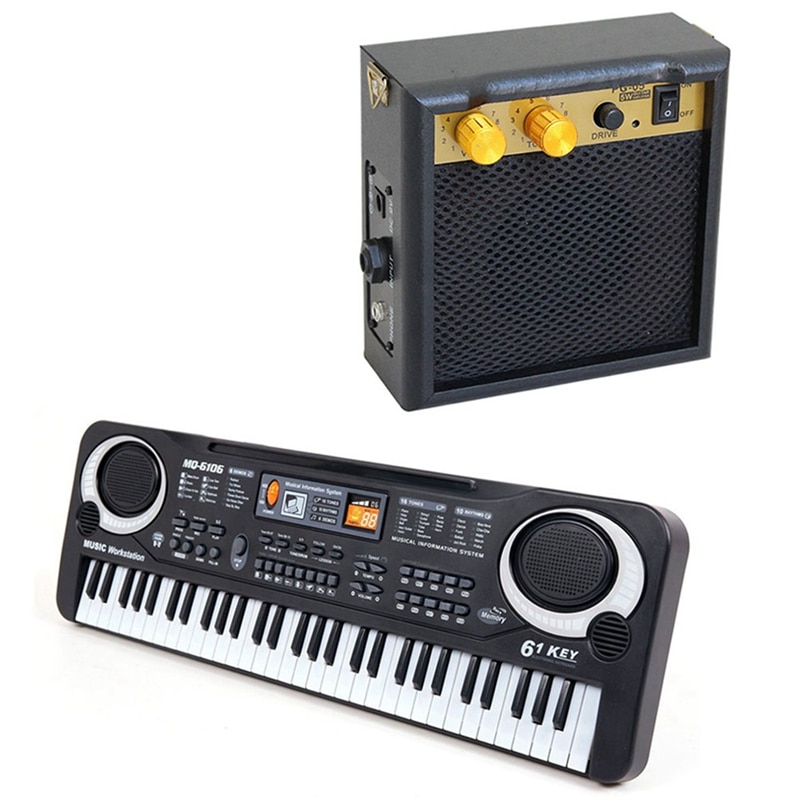 61 Keys Digital Music Electronic Keyboard Board Pi... – Vicedeal