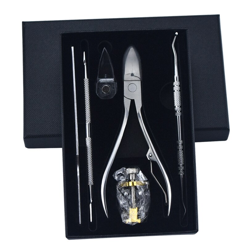 6Pcs Set Cuticle Remover Kit Nagelknipper Trimmer ... – Vicedeal