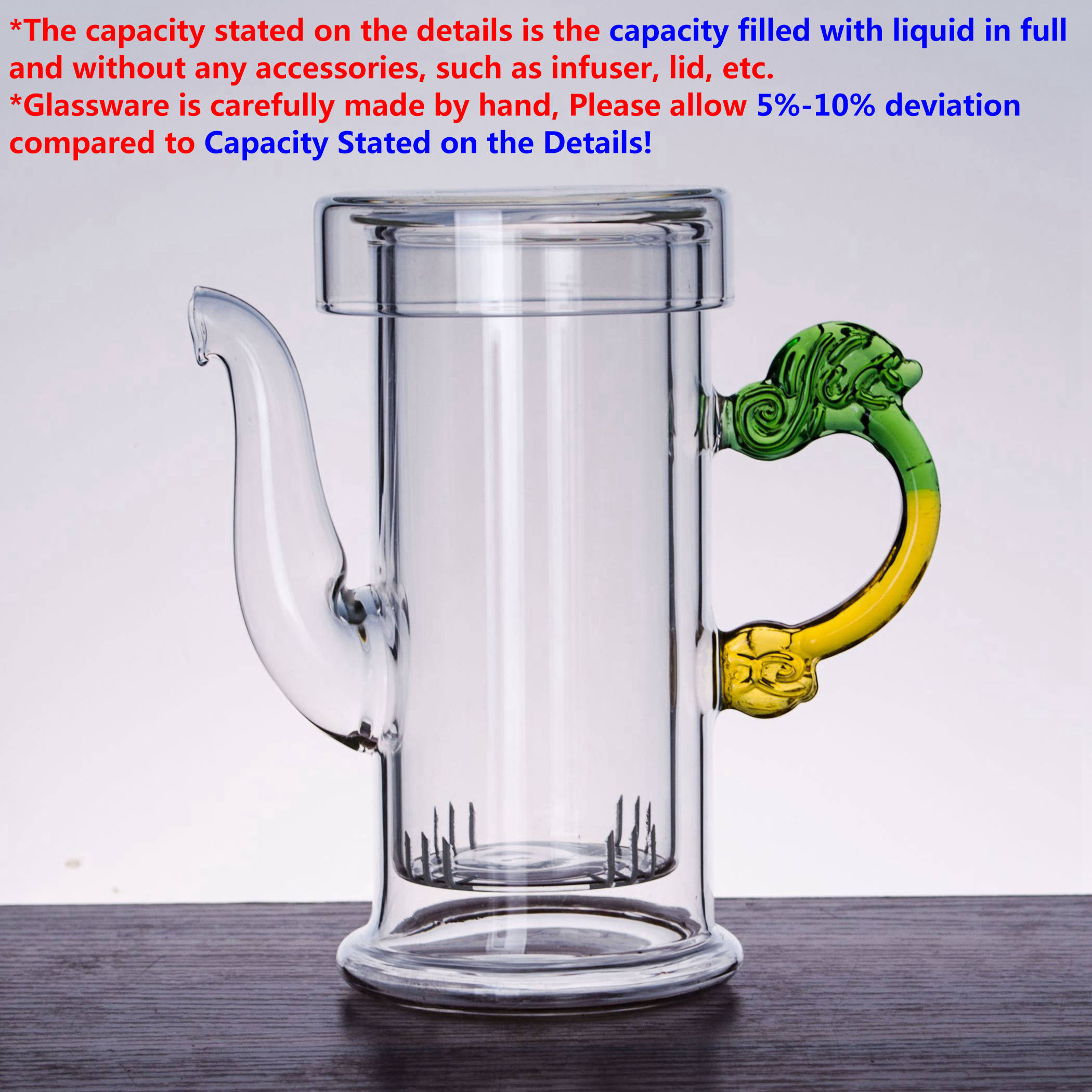 1x 200ml Dragon-shaped Handle Ears Heat-Resisting ... – Grandado