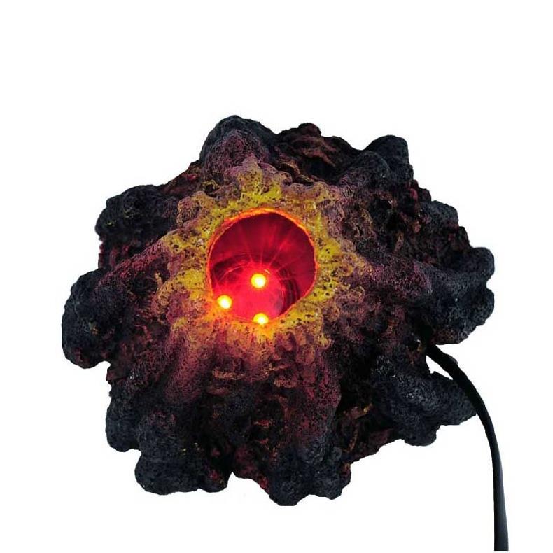 Volcano Air Bubble Stone Rockery Oxygen Shape Pump... – Grandado