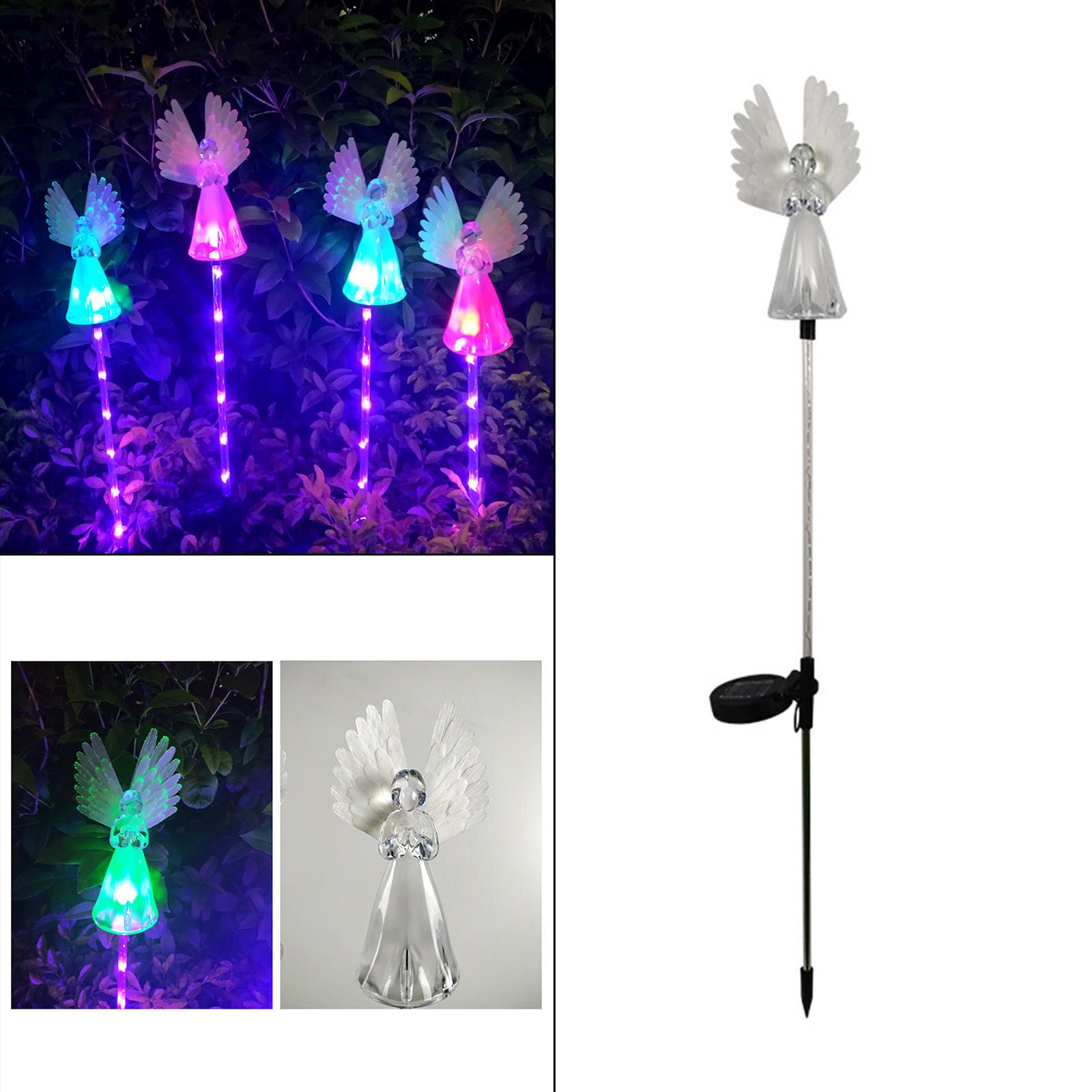 Solar Angel Lights Pathway Lights for Garden Toys ... – Vicedeal