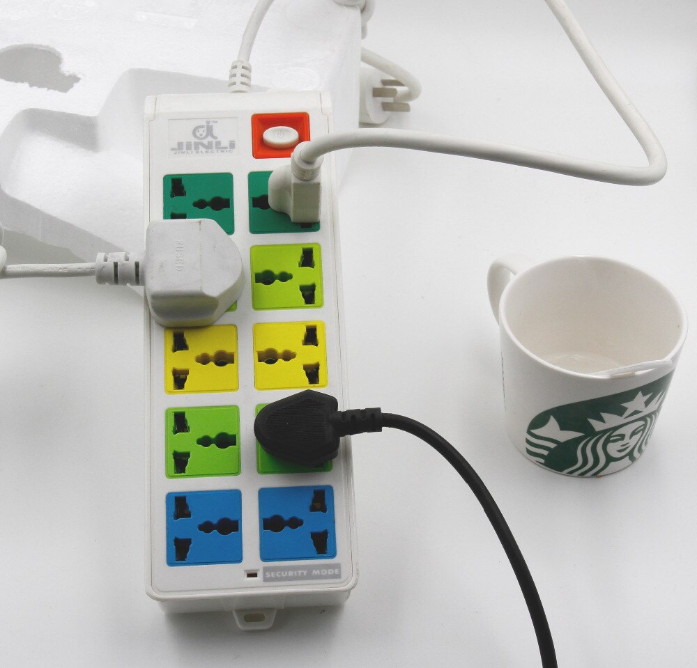 Multi purpose socket AU EU US Standard 10 Outlet P... – Vicedeal