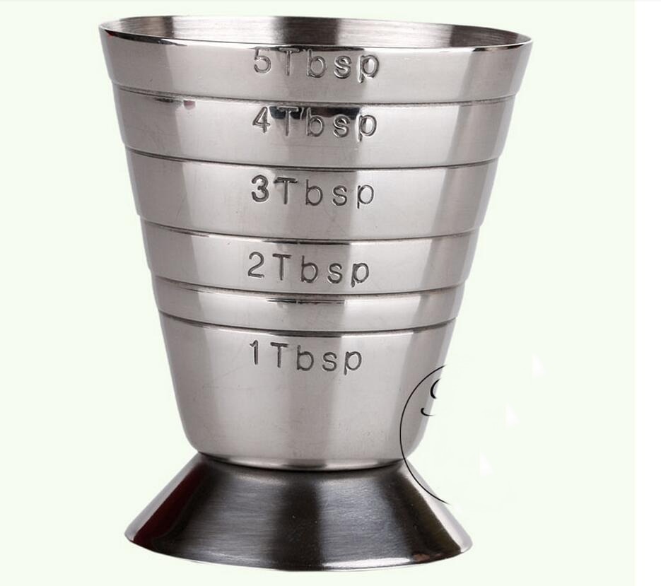 304 edelstahl messbecher verpackt skala unze Bar messbecher 75 ml ...