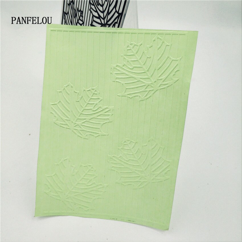 plastic Maple leaf craft card making paper card al... – Grandado