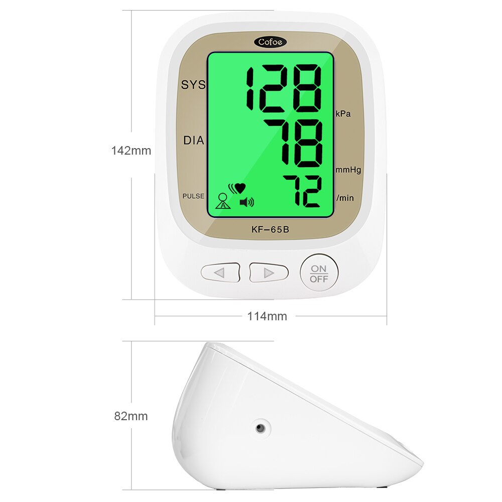 Cofoe Automatic Blood Pressure Monitor Upper Arm P... – Grandado