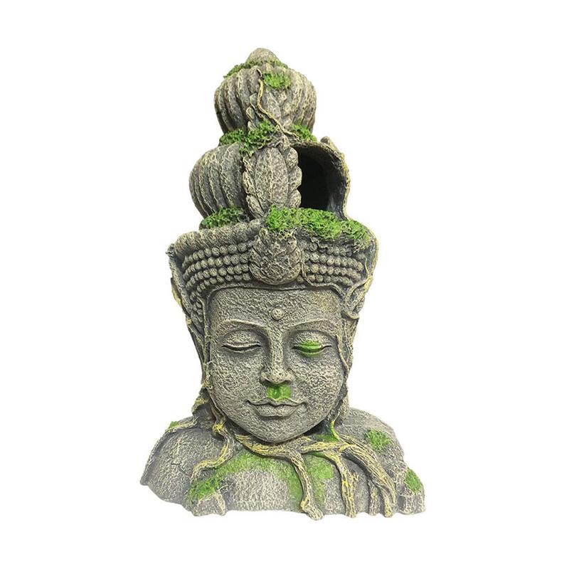 Aquarium Buddha Statue Decoration Ancient Buddha H... – Grandado