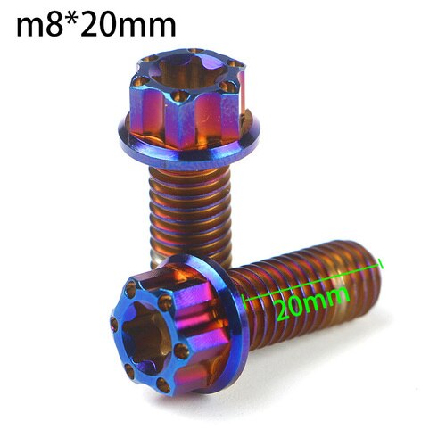 Motorfiets Titanium Bout Schroef 304 Roestvrij M6 ... – Grandado