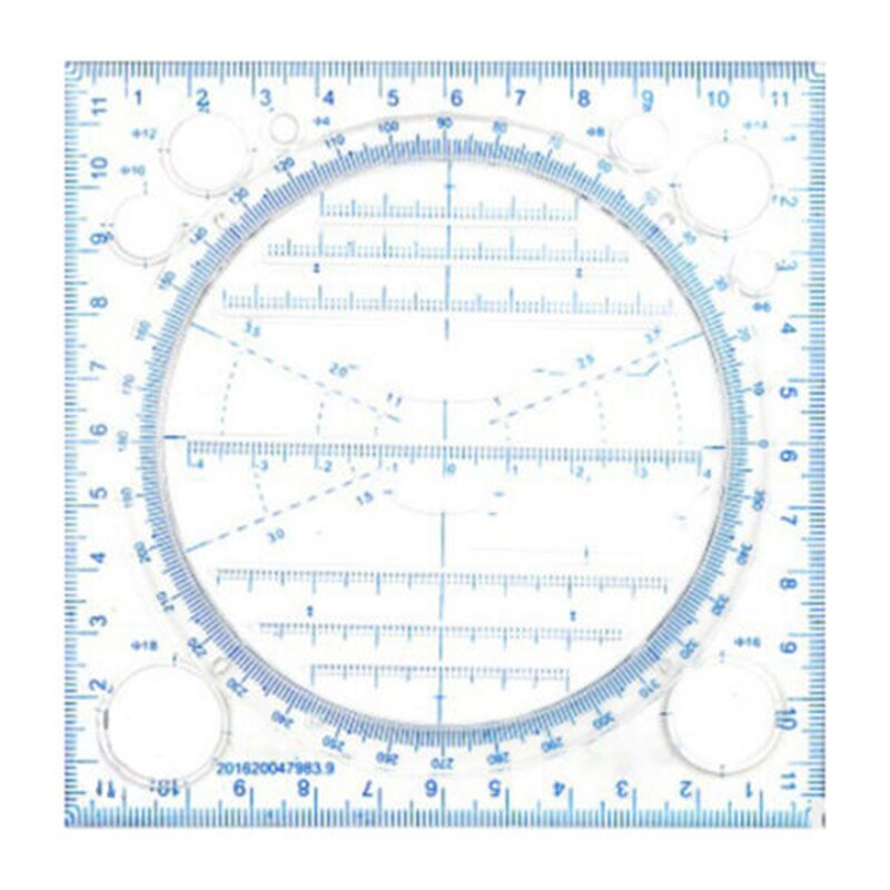 Multifunctional Kaleidoscope Ruler Geometric Funct... – Grandado