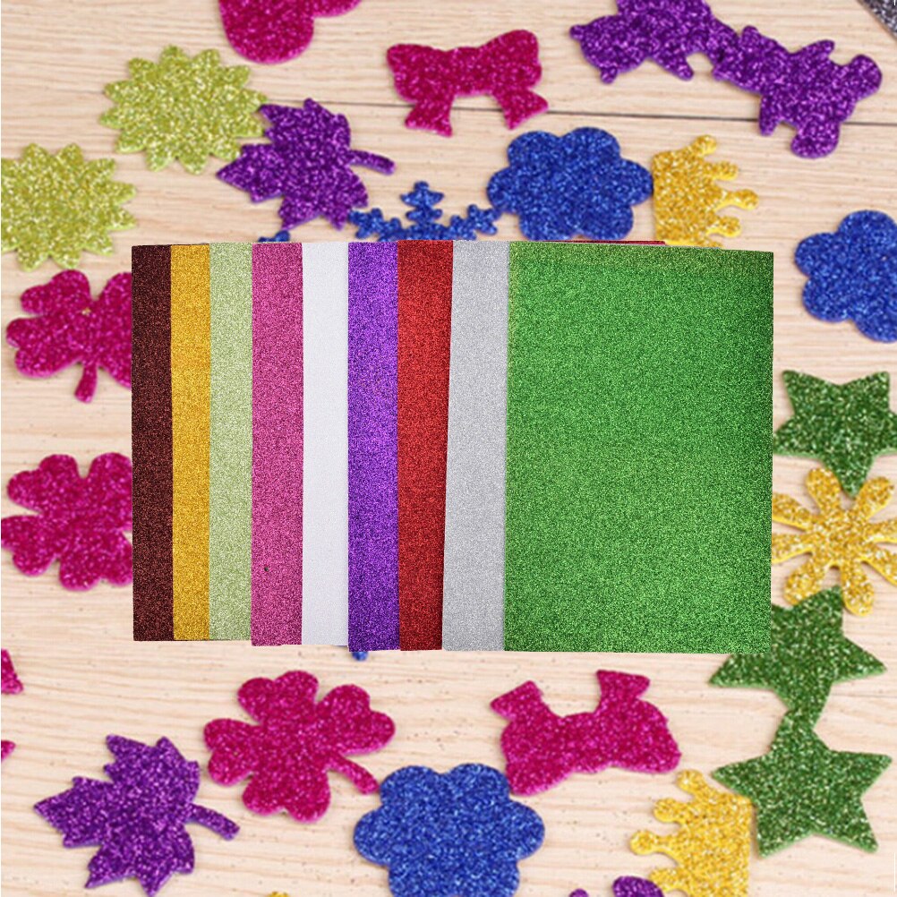 10pcs Flash Thick Sponge Paper With Rubber Powder ... – Grandado