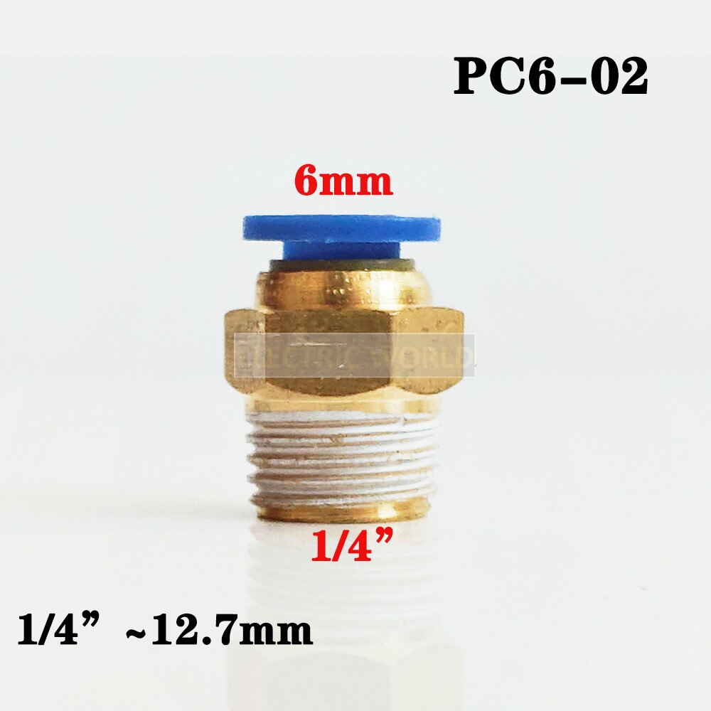 Pneumatische Montage Luchtstroom Regulator 6 Mm 8 ... – Vicedeal