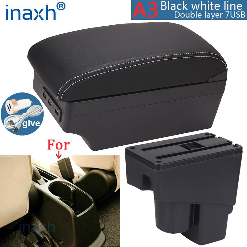 For Honda Jazz Armrest box For Honda Fit Jazz 1 Ca... – Grandado