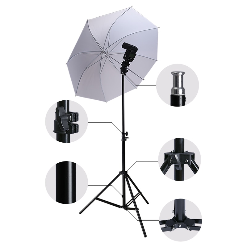 2M Light Stand Statief Voor Foto Studio Softbox Vi... – Grandado
