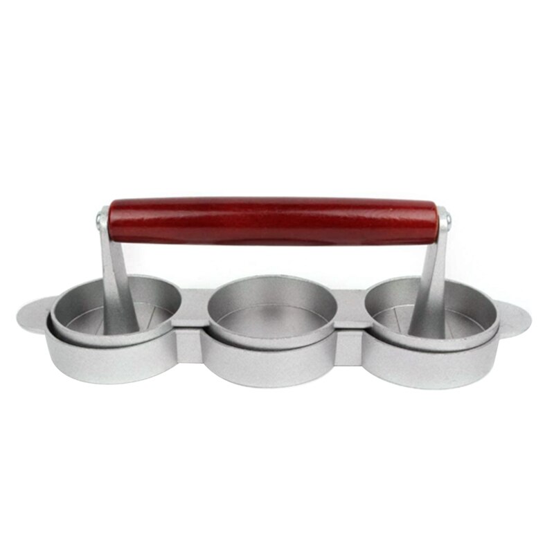 Burger Press, 3 in 1 Hamburger Patty Molds, Non-St... – Vicedeal